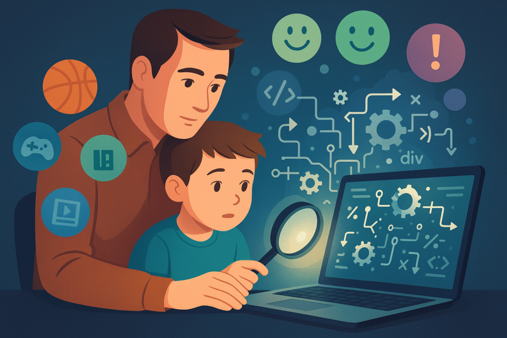 الخوارزميات مشروحة للوالدين: ما تحتاج معرفته لحماية أطفالك - Digital Childhood